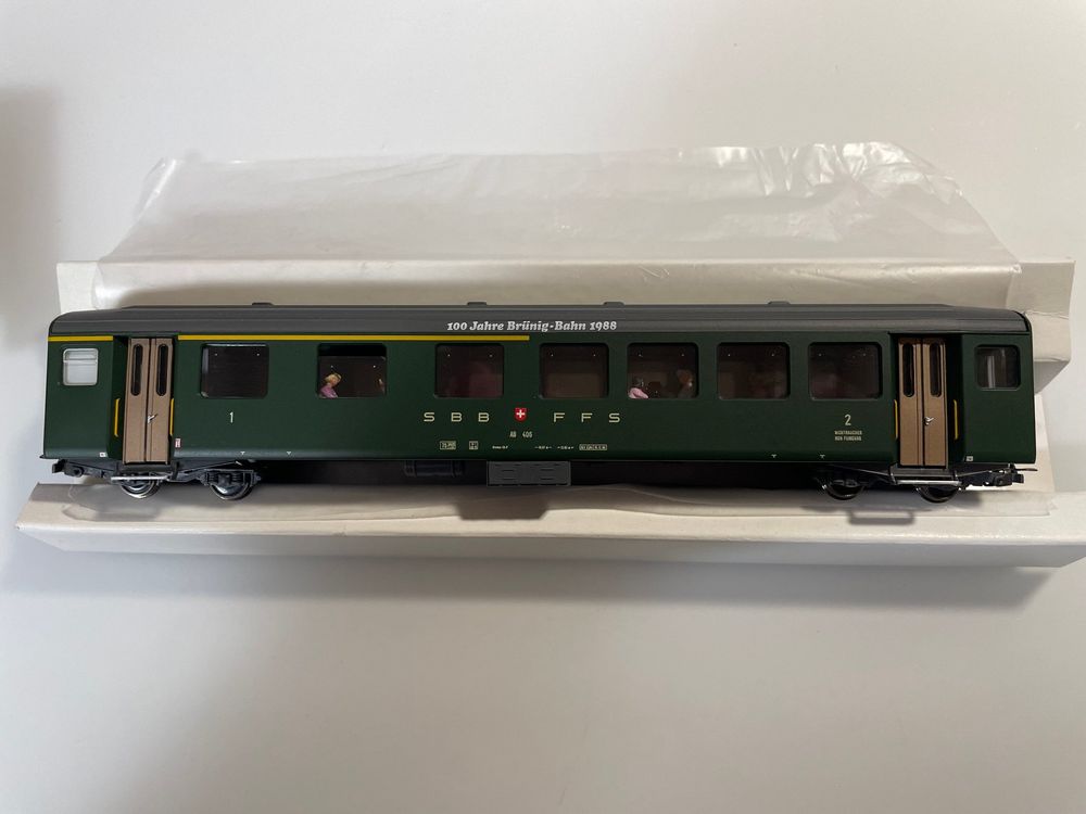 Bemo/Brünig Modell: SBB Brünigbahn, AB 406, 3277 416 (Neu und ...