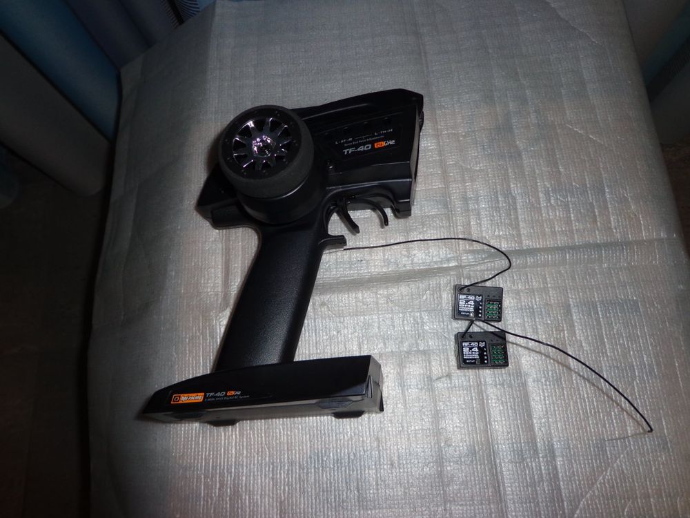 3 Kanal Fernsteuerung HPI TF-40 2.4GHz mit 2 Empfänger (Gebraucht) in ...