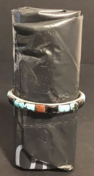 Designer Silber Armreife mit Türkis Steinen | Kaufen auf Ricardo