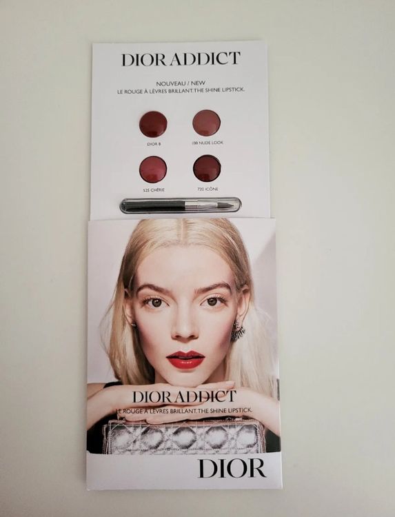 Dior Addict Set The Shine Lipstick Neu Dior 8 525 Cherie 720 (Neu und ...