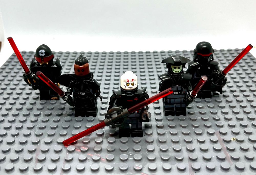 Star Wars 5 Inquisitoren *neuwertig*, Lego kompatibel (Neu (gemäss ...