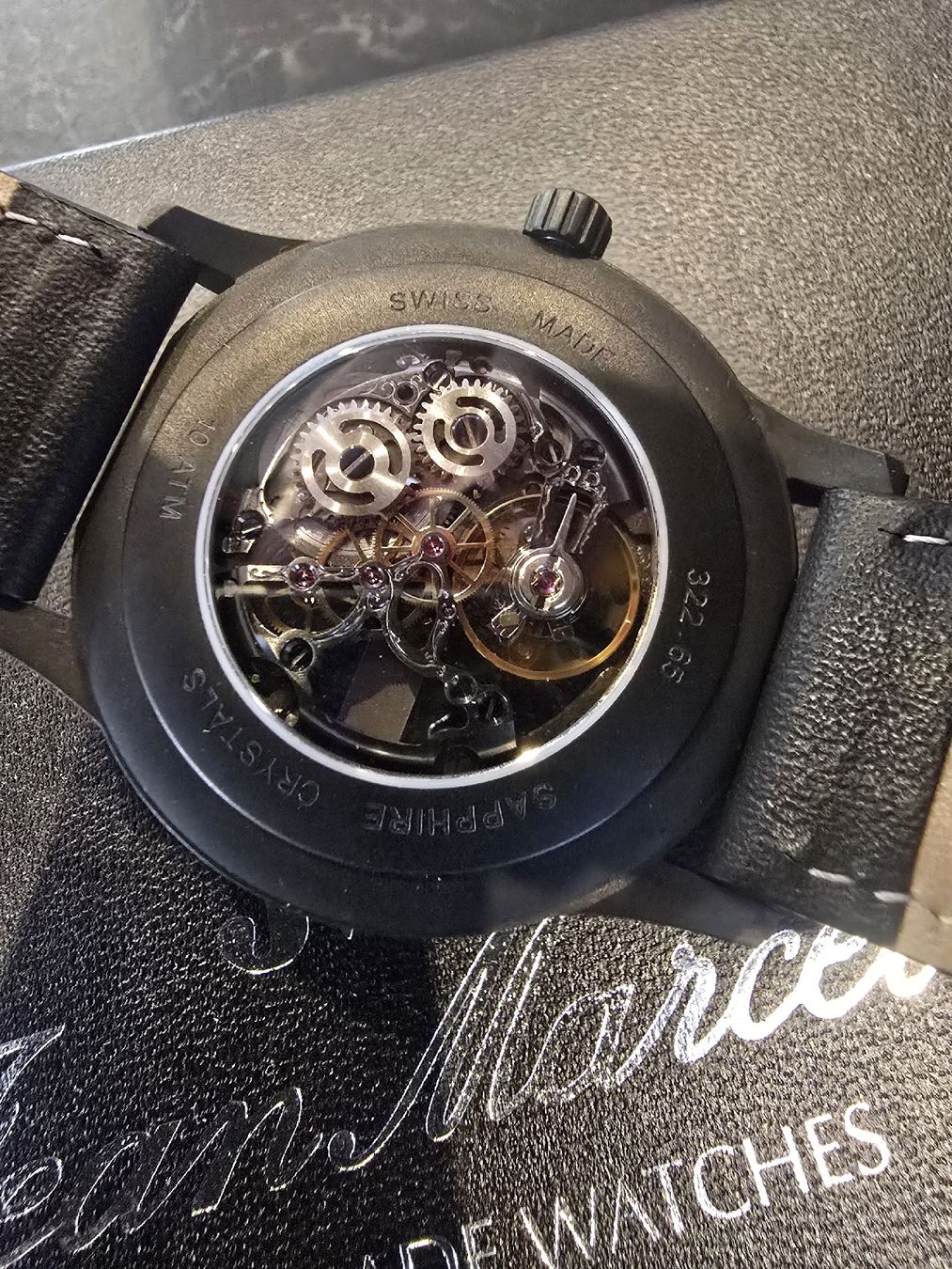 Montre Jean Marcel squelette édition limitée, impeccable (Neu (gemäss ...