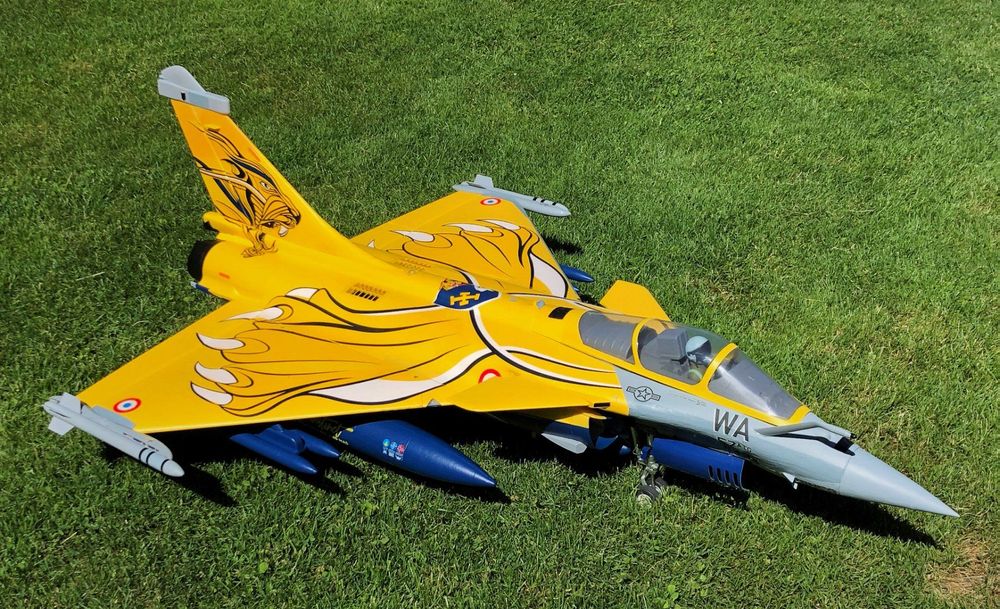 Jet Rafale von FMS / 80 mm EDF / inkl. Reflex Gyro (Gebraucht) in ...