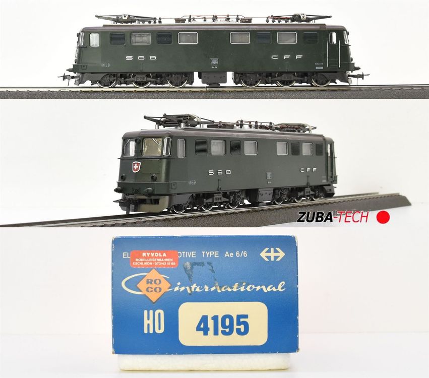 Roco 4195 E-Lok Ae 6/6 der SBB H0 GS OVP (Gebraucht) in St. Gallen für CHF 51.5 – mit Lieferung ...