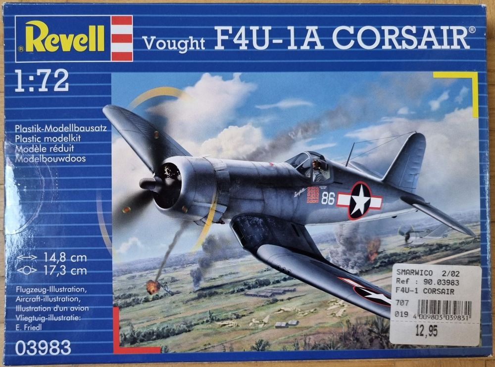 Revell : Vought F4U-1A Corsair (Neu und originalverpackt) in Froideville für CHF 14.9 – mit ...