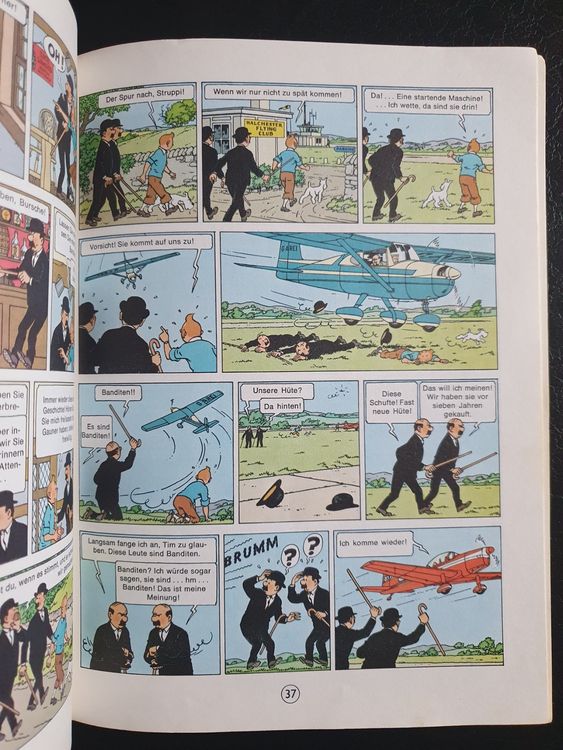 Tim und Struppi Die schwarze Insel Comic Herge 1978 (Gebraucht) in ...