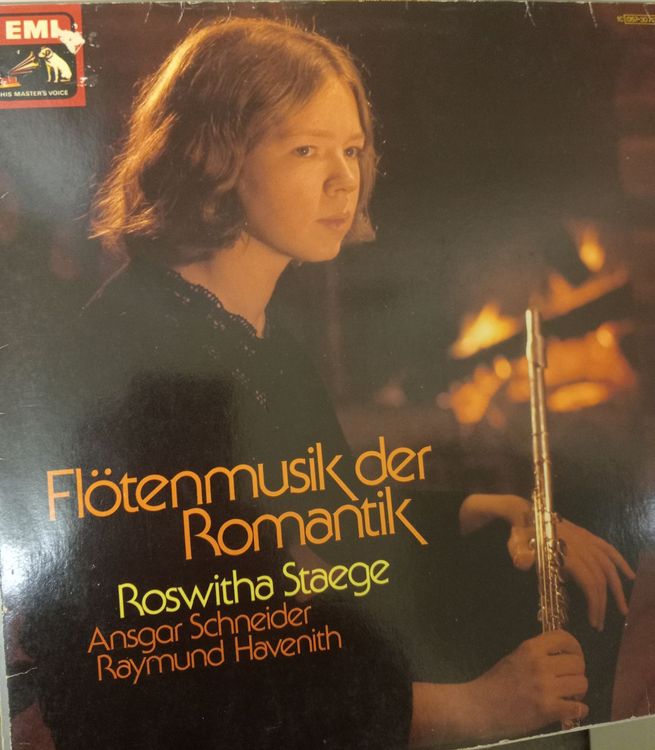 Roswitha Staege - Flötenmusik der Romantik (Vinyl LP) (Gebraucht) in ...