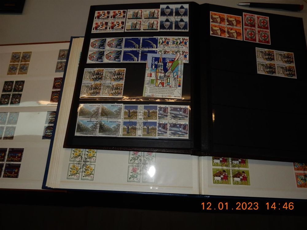 3 Blockalben mit Viererblocks Schweiz | Kaufen auf Ricardo