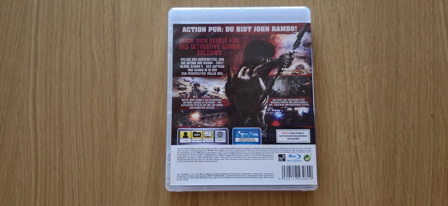 Rambo PS3 Deutsch (D'occasion) à Le Noirmont pour CHF 30 – avec ...