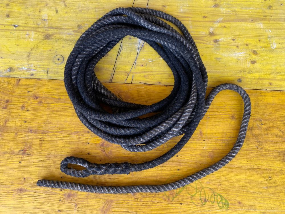 4 Stk. Seile / Hanfseil / Nylonseile / Seil - Rundschlinge (Gebraucht ...