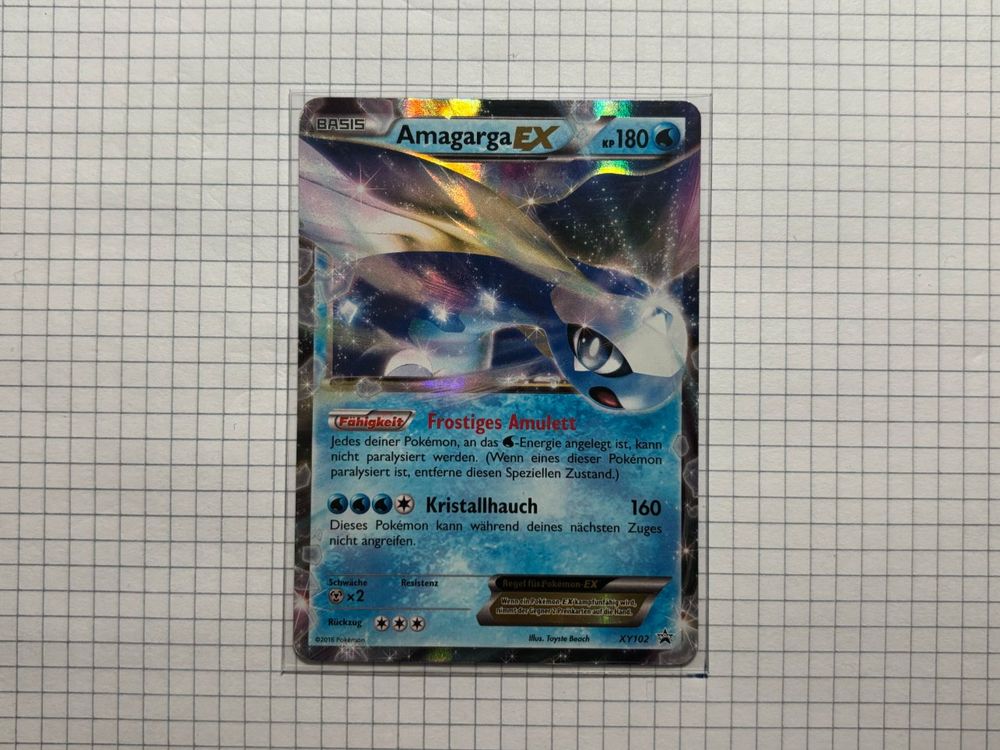 Pokémon Amagarga EX XY102 Promo 2016 (Neu (gemäss Beschreibung)) in ...
