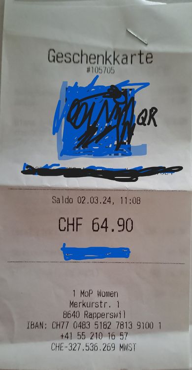 Gutscheinkarte Marc O'Polo Store - Rapperswil SG (Gebraucht) in Jona für CHF 20 – mit Lieferung ...