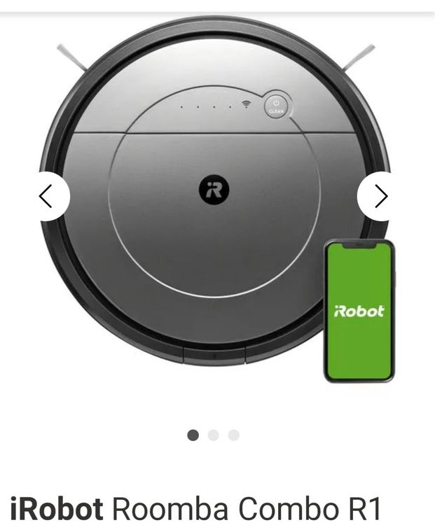 Robat Staubsauger/Waschmaschine-iRobot vacuum/cleaner Roomba | Comprare ...