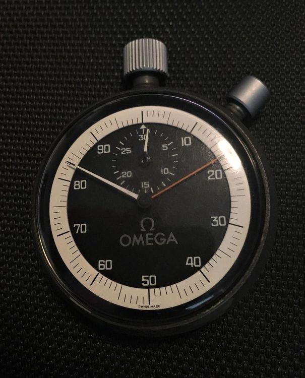 Omega Rattrapante Stoppuhr Chronomètre Schleppzeiger Vintage | Kaufen ...
