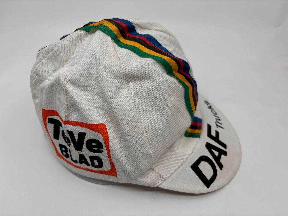 NOS: DAF Trucks Rossin Vintage Rennvelo Mütze Radsport 1982 (Neu ...