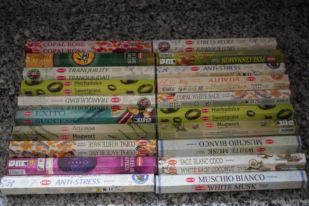 Hem Räucherstäbchen - 20 Packete a 20 stück Orginal paket1 (Neu und ...