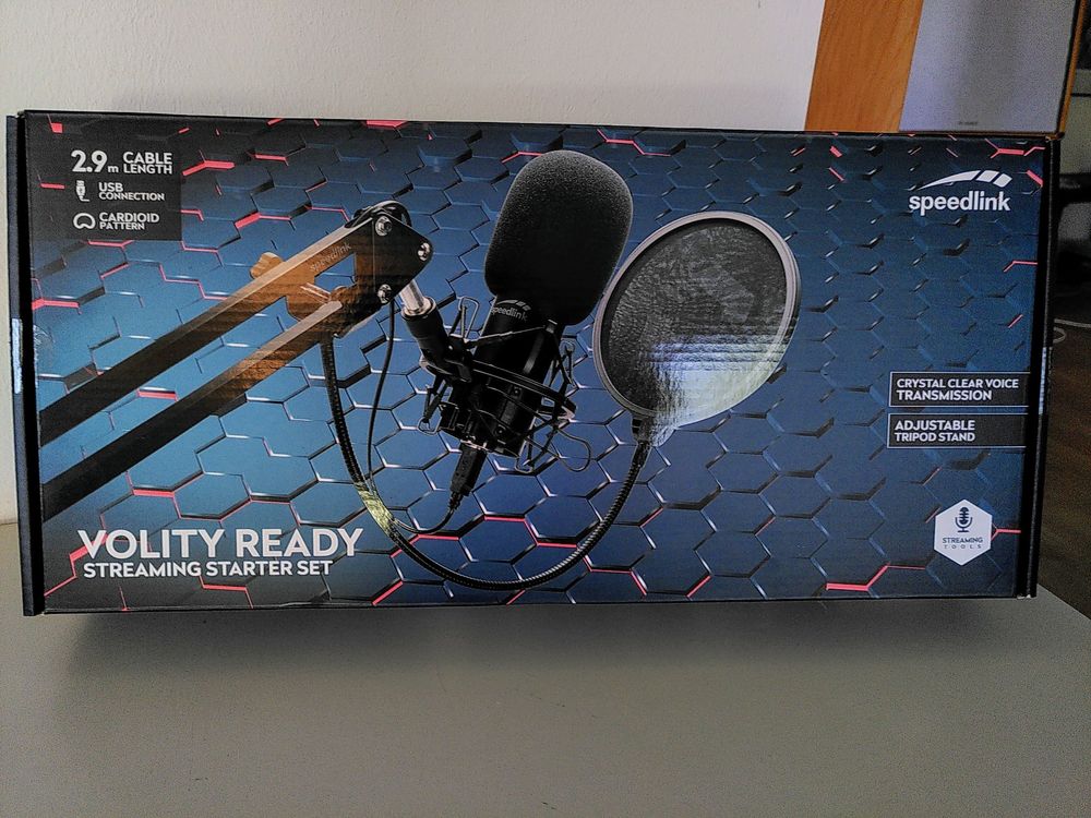 Speedlink VOLITY Ready Streaming Starter Set - Streamer NEU (Neu und ...