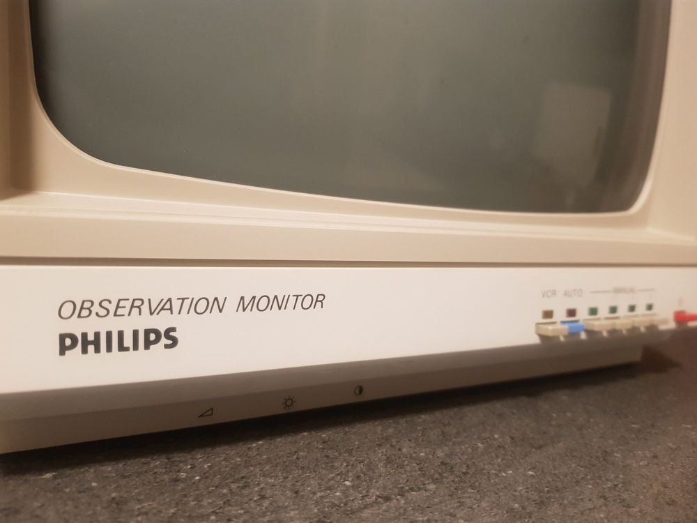 CAMÉRA avec Moniteur D'OBSERVATION VINTAGE PHILIPS (Gebraucht) in ...