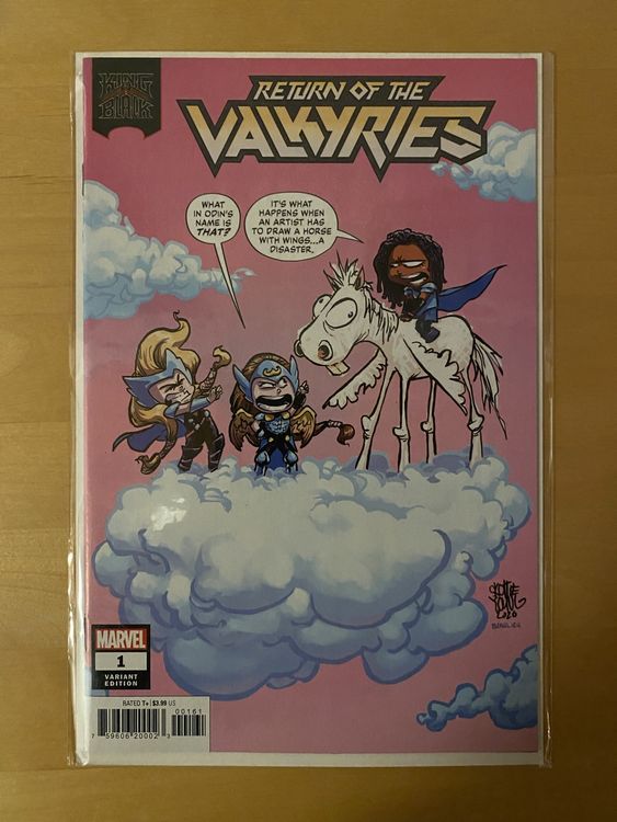 Return of the Valkyries #1 SKOTTIE YOUNG Variant Marvel (Gebraucht) in ...