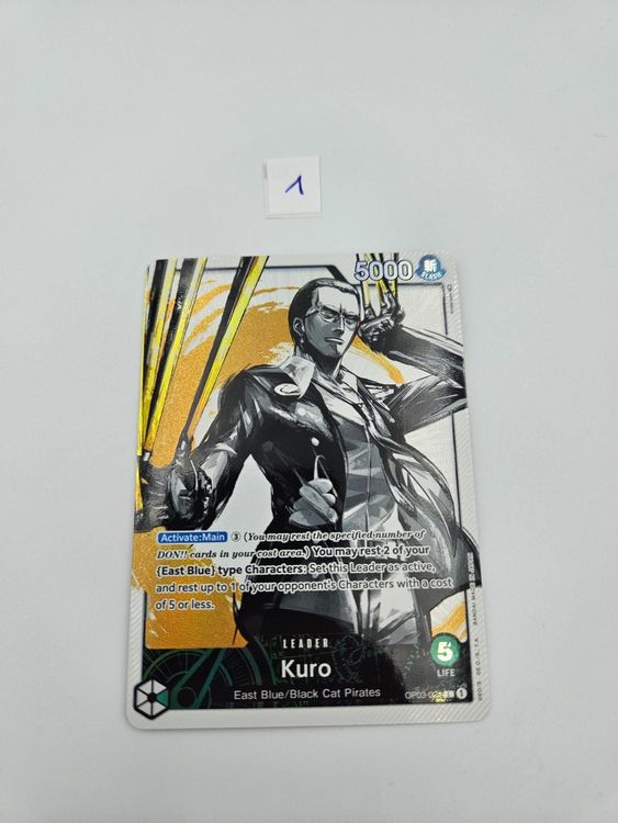 Kuro (OP03-021) - Alternate Art (Neu (gemäss Beschreibung)) in Zürich ...