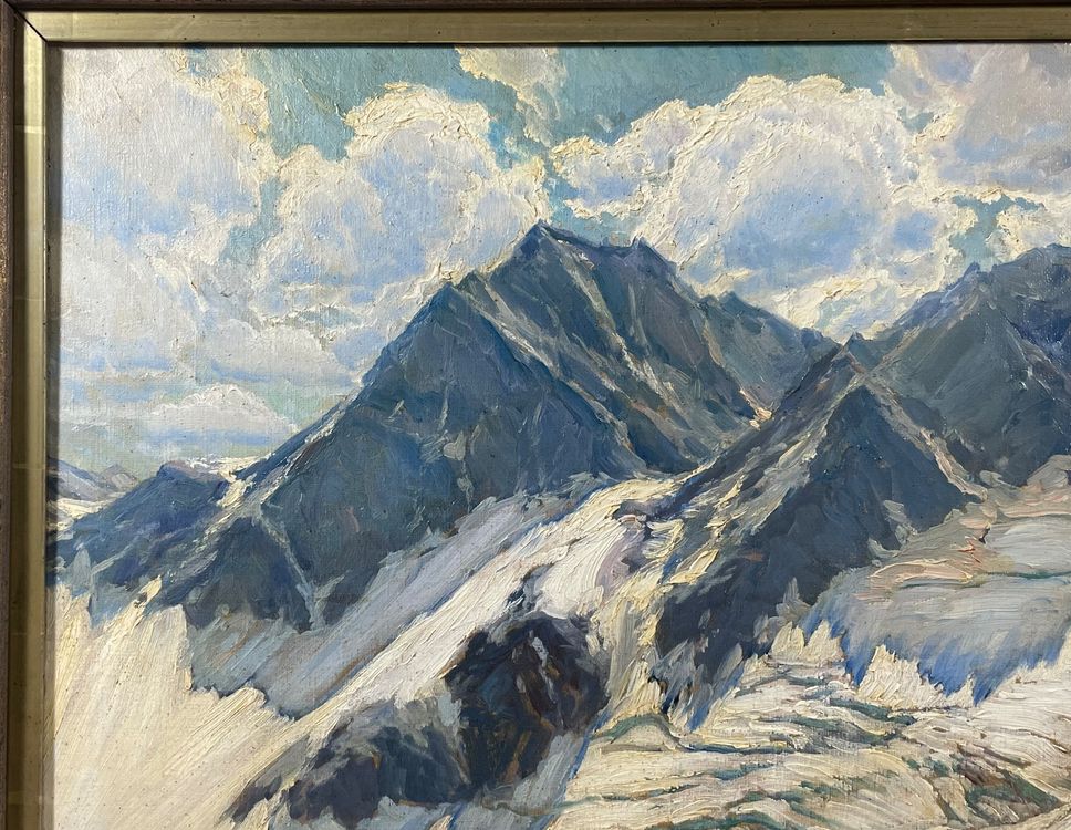 Alexander Scherban (1886-1964) grosses Gemälde (Gebraucht) in Root für ...