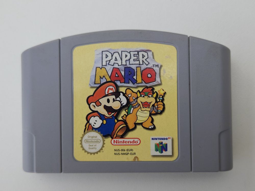 Paper Mario - N64 (Gebraucht) in Autigny für CHF 99 – mit Lieferung auf ...