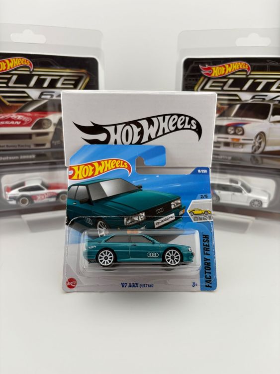 Hot Wheels 87 Audi Quattro - 2025 - 16/250 (Neu und originalverpackt ...