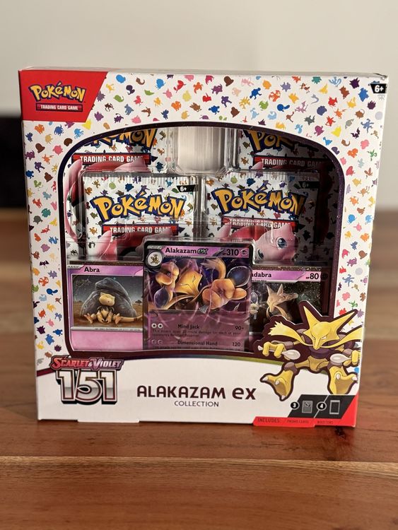 Pokemon 2 Stücke Alakazam ex Collection Box English (Neu und ...