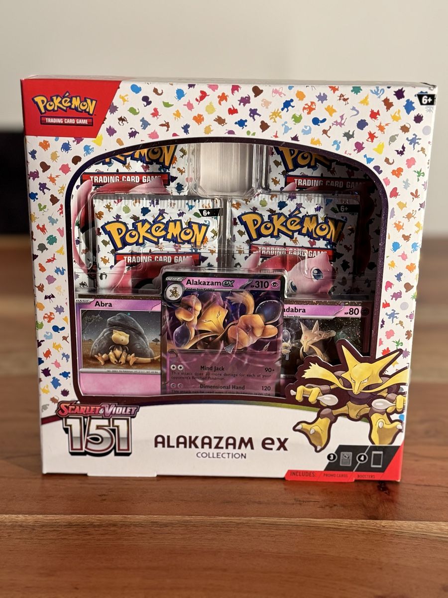 2 Stücke Pokemon 151 Alakazam ex Collection Box English NEU (Neu und ...