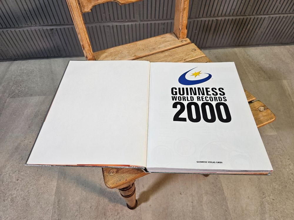 2000 GUINNESS BOOK OF THE WORLD RECORDS - BUCH DER REKORDE (Gebraucht ...
