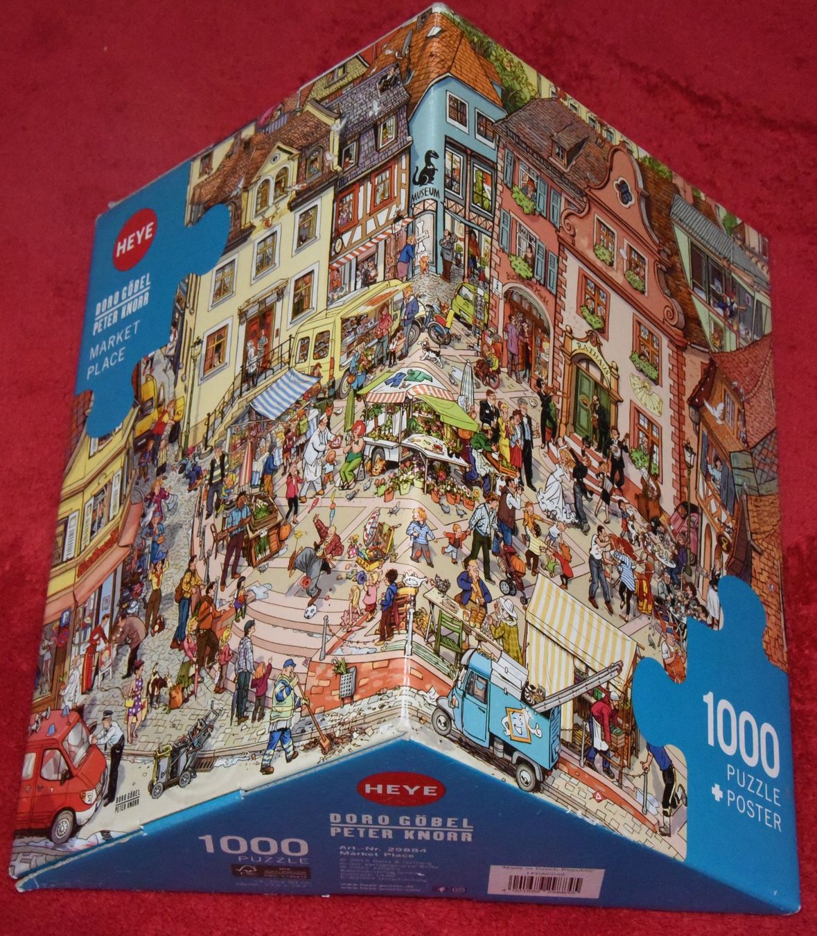 HEYE 1000er Puzzle … MARKET PLACE … VON D.GÖBEL/P.KNORR … (Gebraucht ...