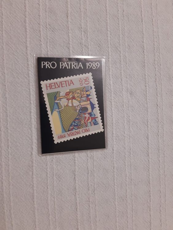 Markenheft Pro Patria 1989 1c postfrisch Kat. 2023 Fr. 90.00 (Gebraucht) in Lengwil für CHF 9 ...