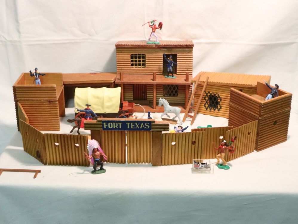 Indianer Cowboy Soldaten Fort Texas made in DDR | Acheter sur Ricardo