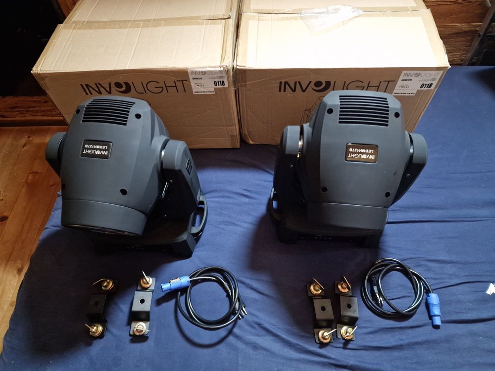 2x INVOLIGHT LEDMH127B Moving Head mit 120W LED (Gebraucht) in Arth für CHF 450 – mit Lieferung ...