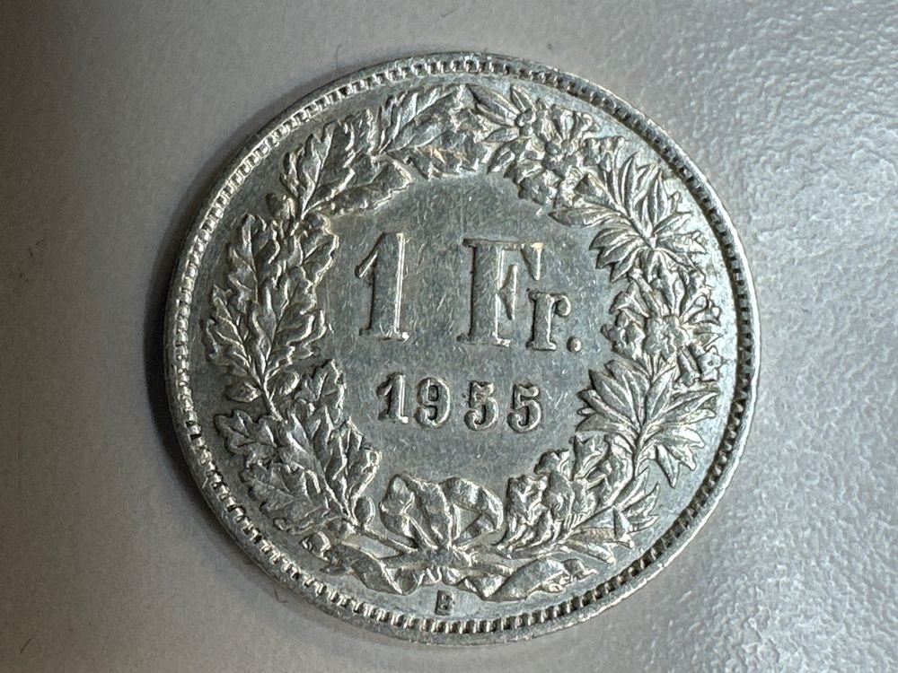 1Fr.Silber Schweiz 1955 -vz | Kaufen auf Ricardo