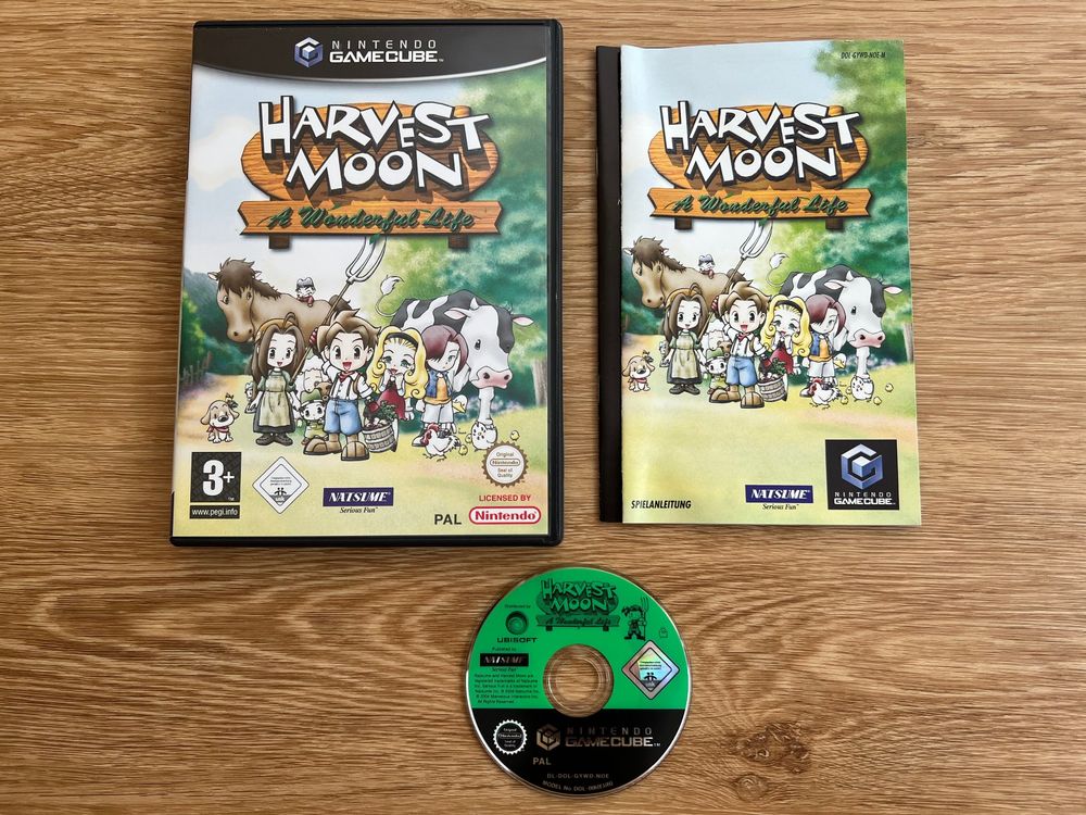 Harvest Moon: A Wonderful Life für Nintendo GameCube **TOP** (Gebraucht ...