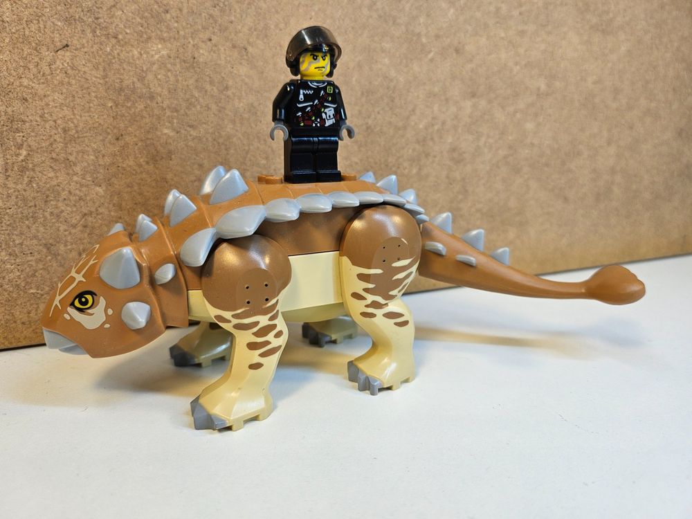 Lego Dino Ankylosaurus, Ankylo01, vom Set 75941 mit din001 (Gebraucht ...