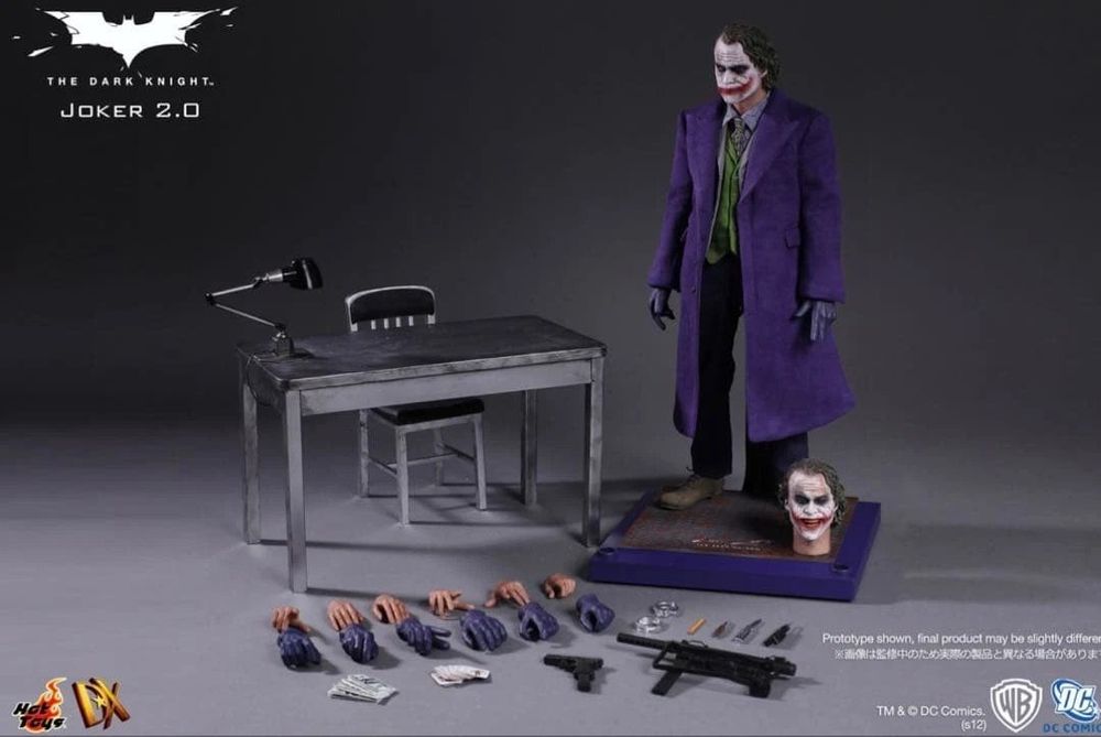 Hot Toys Movie DX11 The Joker 2.0 Batman The Dark Knight (Gebraucht) in ...
