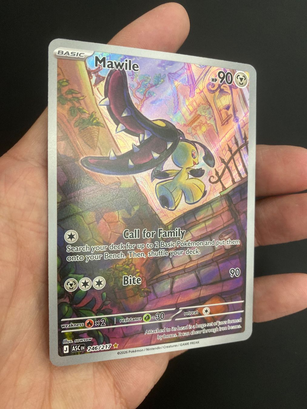 Mawile 246 - Illustration Rare - Ascended Heroes - EN ab 1 (Neu (gemäss ...