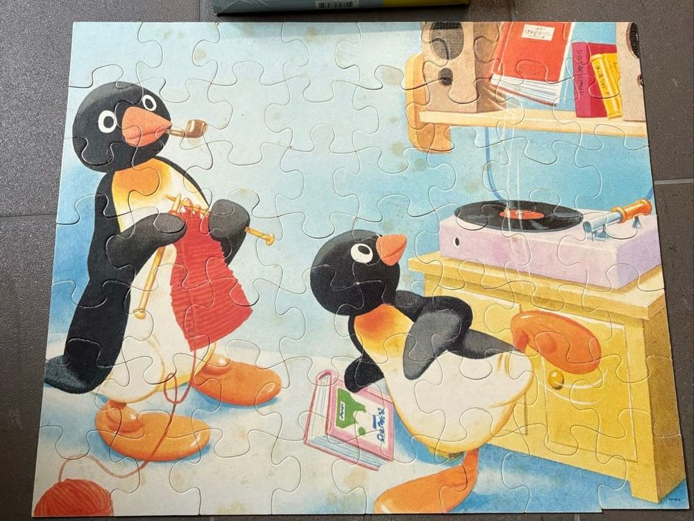 Pingu Puzzle PTZ - Winterabend Spass - Vintage (Gebraucht) in Zwillikon ...