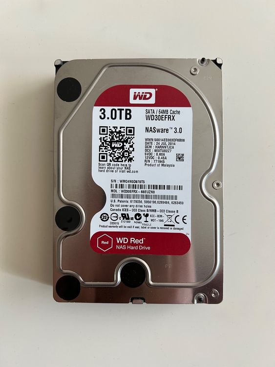 WD RED 3 TB Harddisk | Kaufen auf Ricardo