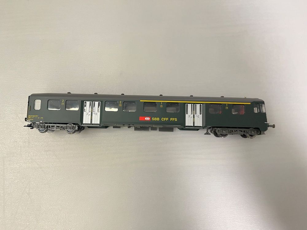 Trix 23345 Leichtstahl-Steuerwagen ABt, H0 GS/DC mit OVP (Gebraucht) in ...