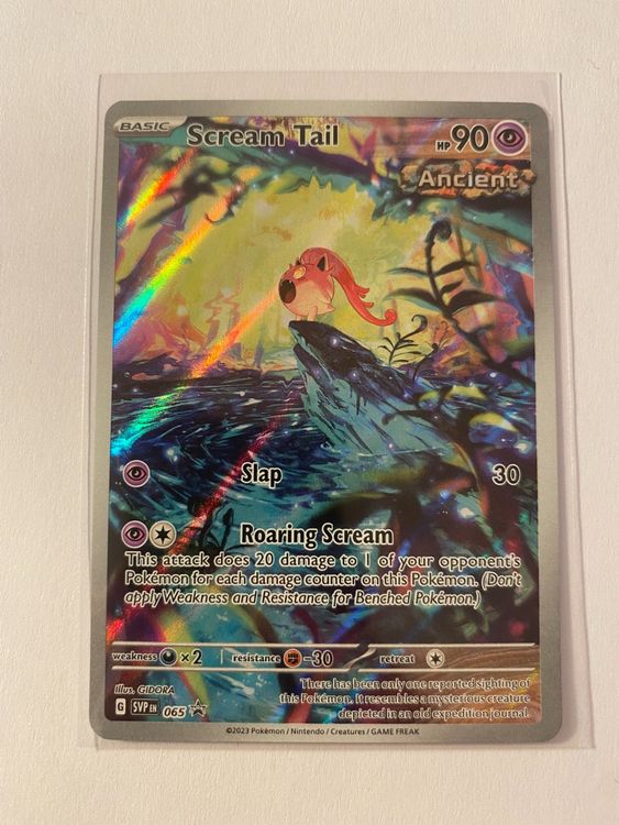 Pokemon Scream Tail SVP 065 EN | Acheter sur Ricardo