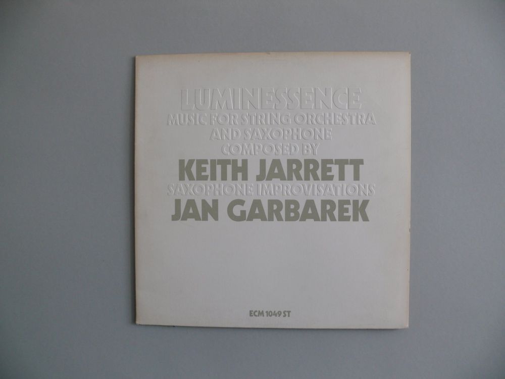 Keith Jarrett / Jan Garbarek | Kaufen auf Ricardo
