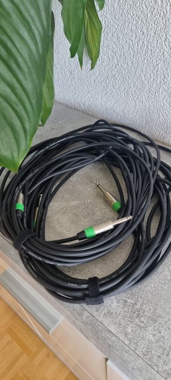 Intrumentenkabel 2 Stk. 10m (Fun Generation INS 10) (Gebraucht) in ...