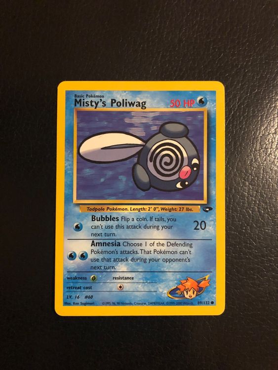 Gym Challenge Misty’s Poliwag 89/132 Ab 1 | Kaufen auf Ricardo
