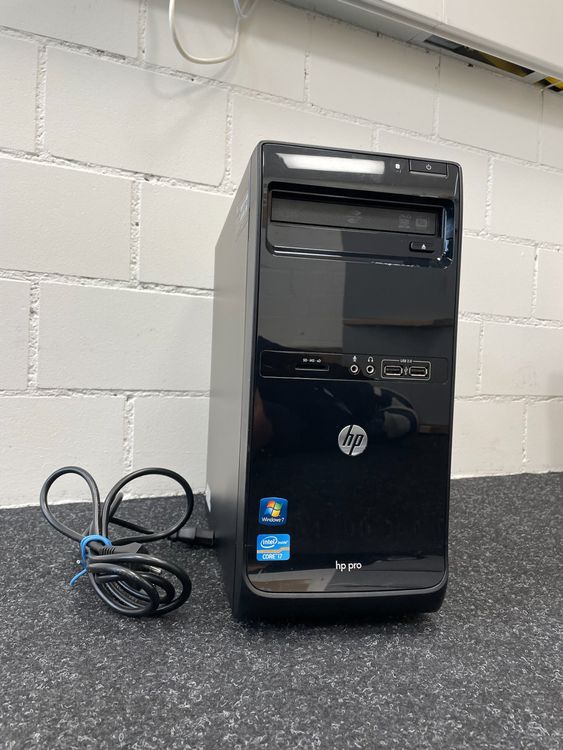 HP Pro 3400 Microtower mit W10 Prof., i7, 128GB SSD, 8GB Ram (Gebraucht ...