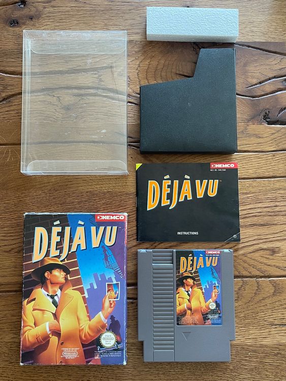 Deja Vu - Nintendo NES - Komplett - Pal B SCN - selten (Gebraucht) in ...