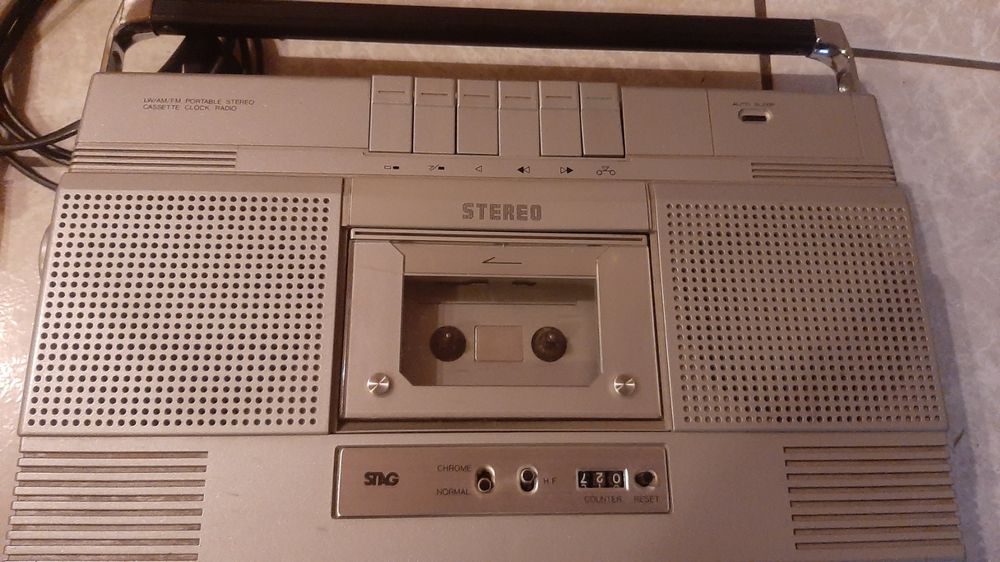 R) Stag csr 3000 Cassette Tape recorder Vintage Radio | Kaufen auf Ricardo