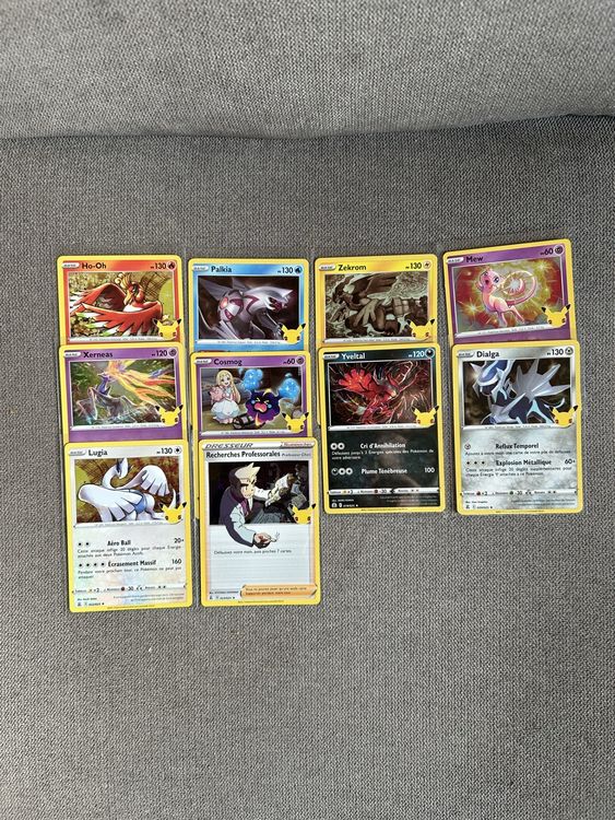 10 cartes Pokémon célébration (CEL) FR (Neuf (Voir description)) à ...